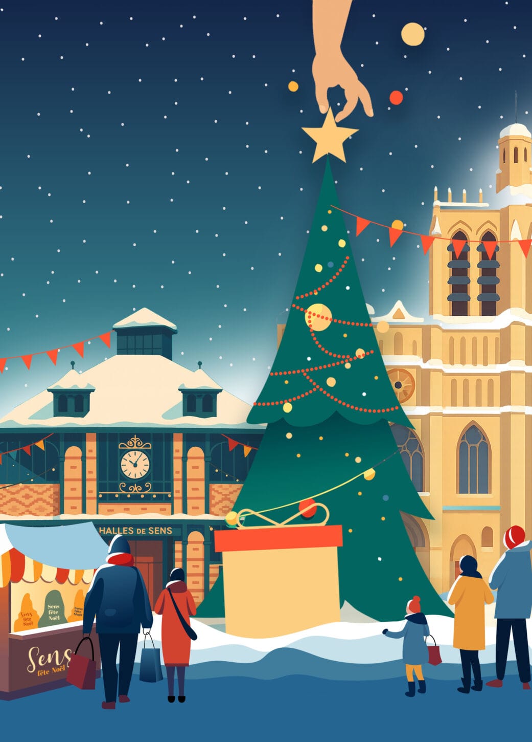 Marché de Noël - Ville de Sens